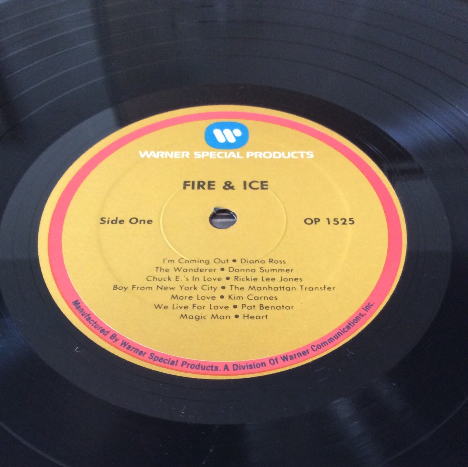Fire And Ice Vintage Vinyl LP 1978 Warner Special Products | eBay