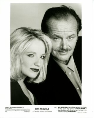 Ellen Barkin Jack Nicholson Man Trouble 1992 Original Press 8X10 Movie Photo | eBay