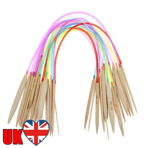 18 Pairs Weaving Tools Knitting Kits 18 Sizes Bamboo Weaving Tools Kits ...