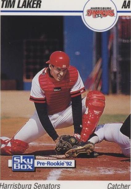 1992 SkyBox Pre-Rookie - AA Packs Tim Laker #121 (RC) for sale online ...