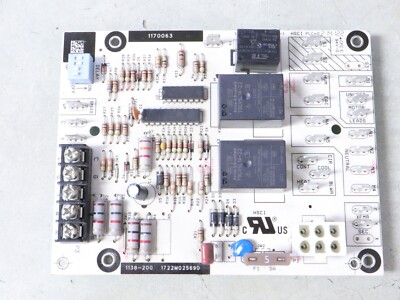 Honeywell ICP Heil Tempstar 1138-200 Fan Control Circuit Board 1170063 ...
