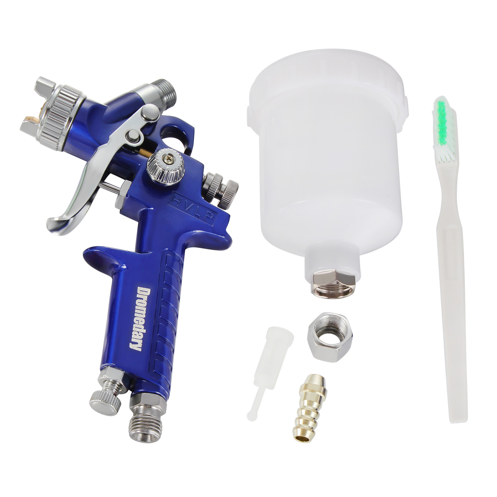 Mini Spray Gun Gravity Environment Feed HVLP Touch Up Gun H2000 Nozzle ...