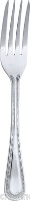 12x Bead Table Fork, Cutlery, Dozen Table Forks, Stainless Steel 18/0 ...