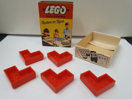 Lego System Classic Vintage Box 217 50's 60s Old 60s Original Box Boxed ...