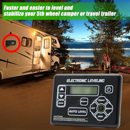 421484 RV Auto Leveling Touchpad for RV 5th Wheel and Travel Trailer | eBay