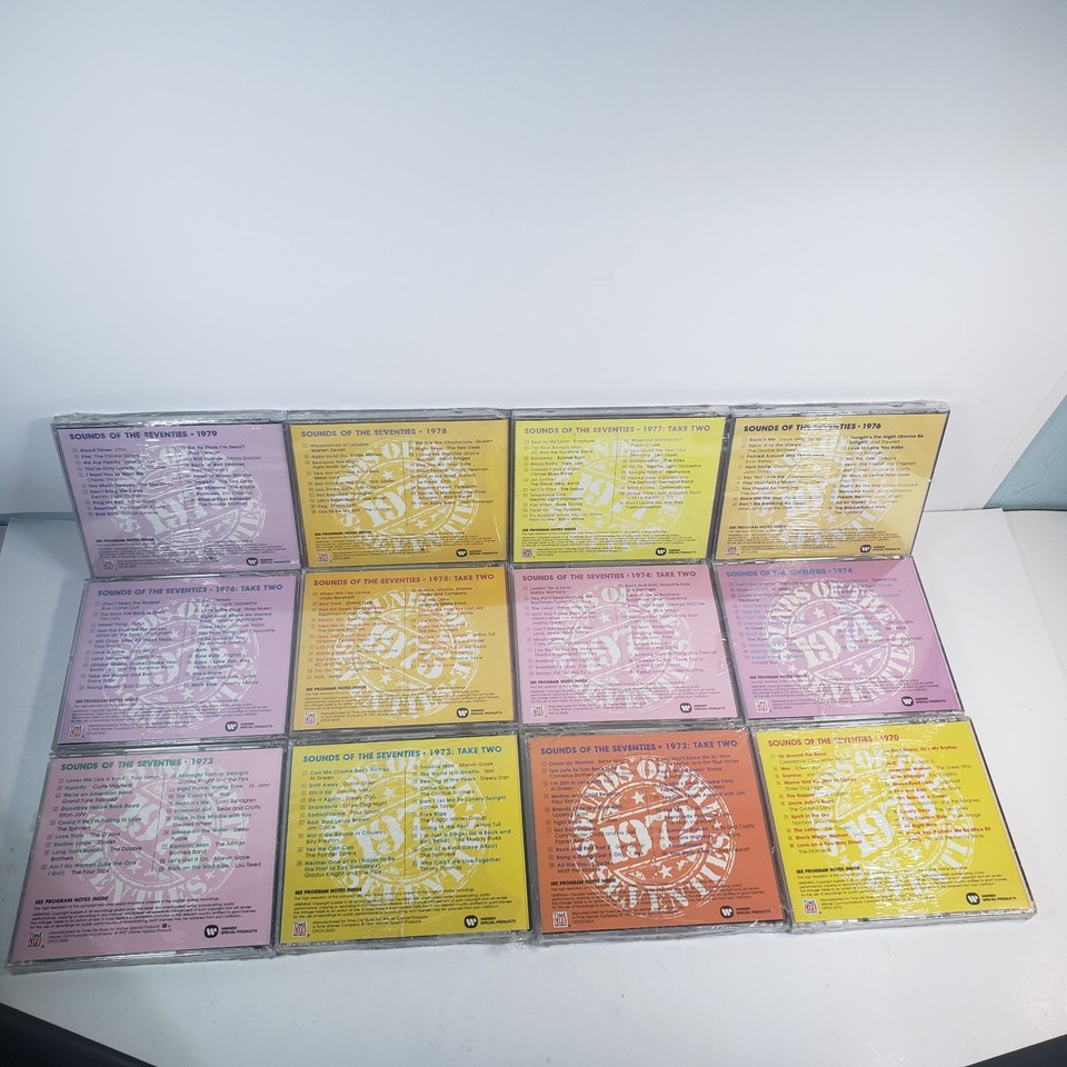 12 NEW Sounds of the Seventies 12 CD Collection - Time Life Music ...