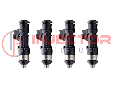Set of 4 Bosch 0280158284 fuel Injector 2010-2013 Ford Fiesta 1.6L AE8E ...