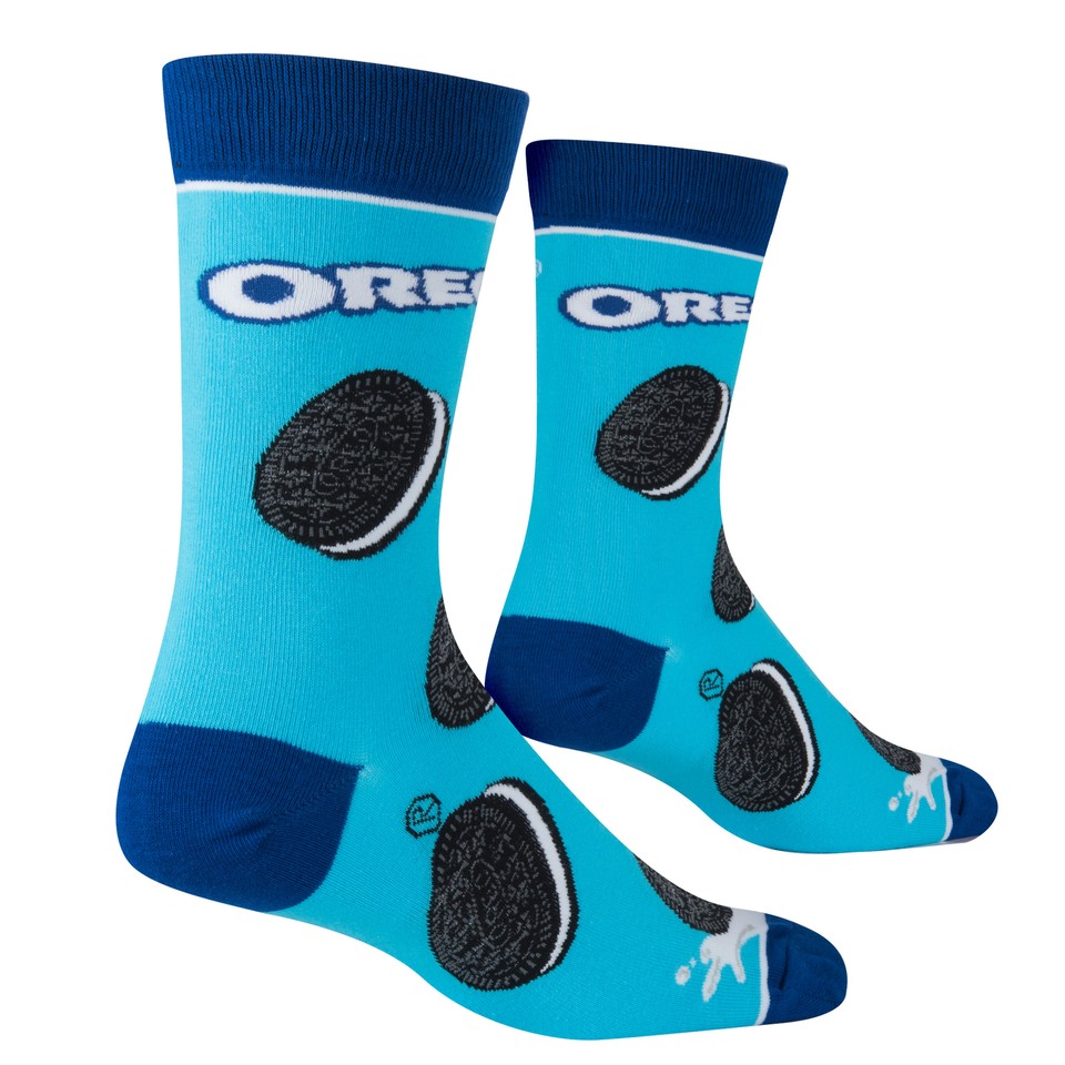 Cool Socks Novelty Crew Socks Men's Women's, Oreo Cookies, Graphic ...