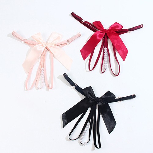 Women Pearl G-string Lingerie T-back Briefs Thongs Panties Hollow Out ...