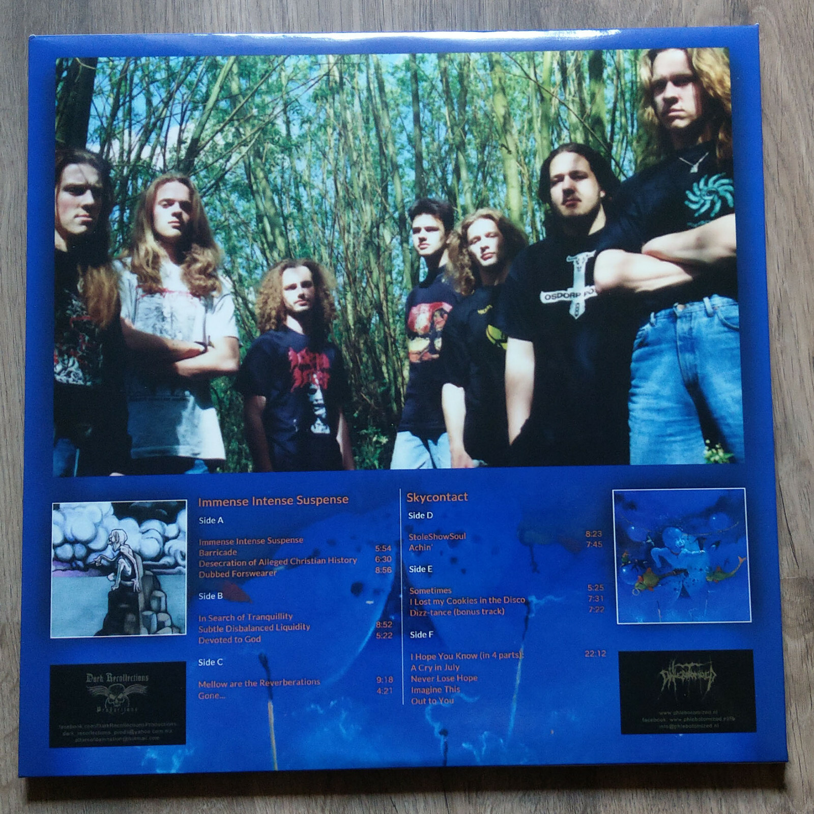 PHLEBOTOMIZED ‎– Immense Intense Suspense / Skycontact (Yel/Blu/Cle) | eBay