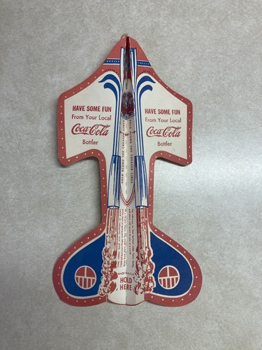 Vintage Coca-Cola Paper Advertising Jet Original Soda Pop Giveaway | eBay