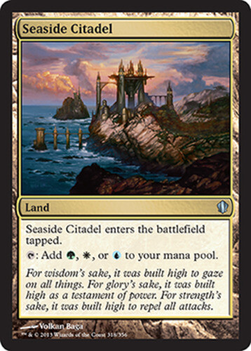MTG - Seaside Citadel - Commander 2013 - NM, English Magic FLAT RATE ...