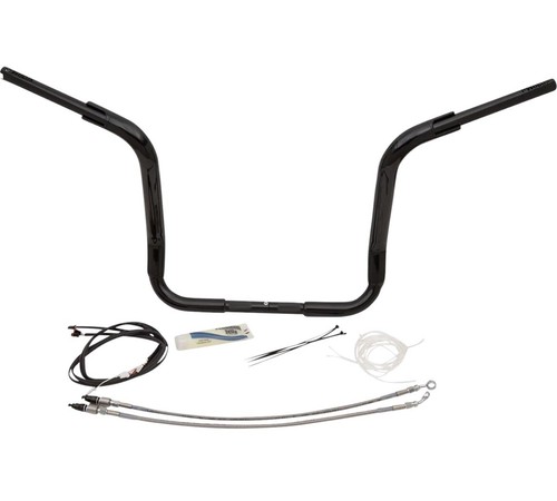 FAT BAGGERS 809514-B for Harley 14-20 FLHTK Handlebar Kit Rounded Top ...