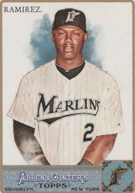 2011 Topps Allen & Ginter's - Hanley Ramirez #30 Glossy /999 for sale ...