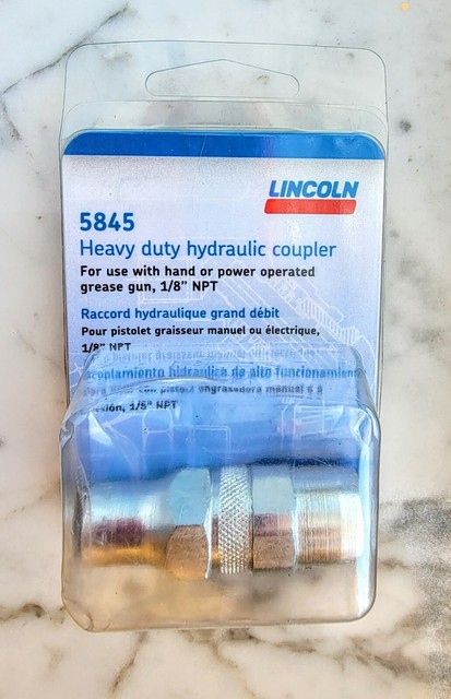 Lincoln 5845 Heavy Duty Hydraulic Coupler for sale online | eBay