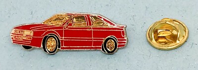 Audi Pin Coupe B3 Silver Red - Dimensions 35x13mm | eBay Australia