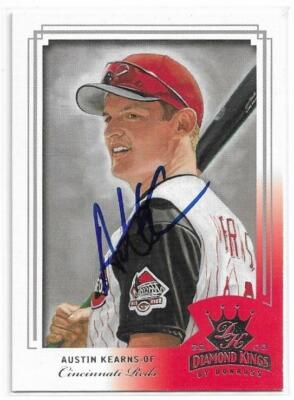 AUSTIN KEARNS Autographed Signed 2003 Diamond Kings card #93 Cincinnati ...