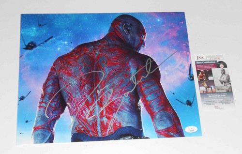 Guardians Of The Galaxy Dave Batista Signed 11X14 Photo JSA CERT | eBay