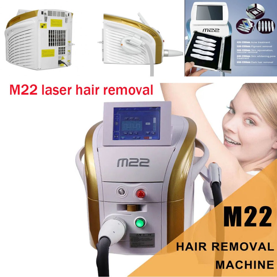 2in1 Opt Ipl E Light Optical Laser Fast Laser Hair Removal Machine M22 ...