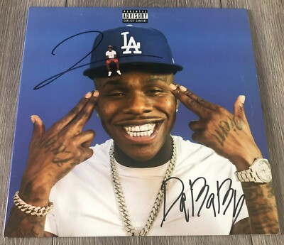 DA BABY SIGNED AUTOGRAPH BABY ON BABY VINYL ALBUM RECORD LP & BECKETT ...