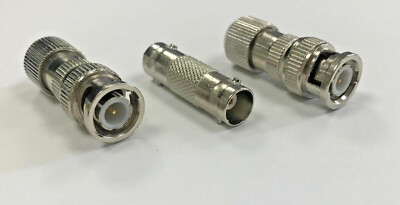 CCTV Splicing Kit 2 x Easy Fit BNC Connectors & 1 x Coupler for RG59 ...