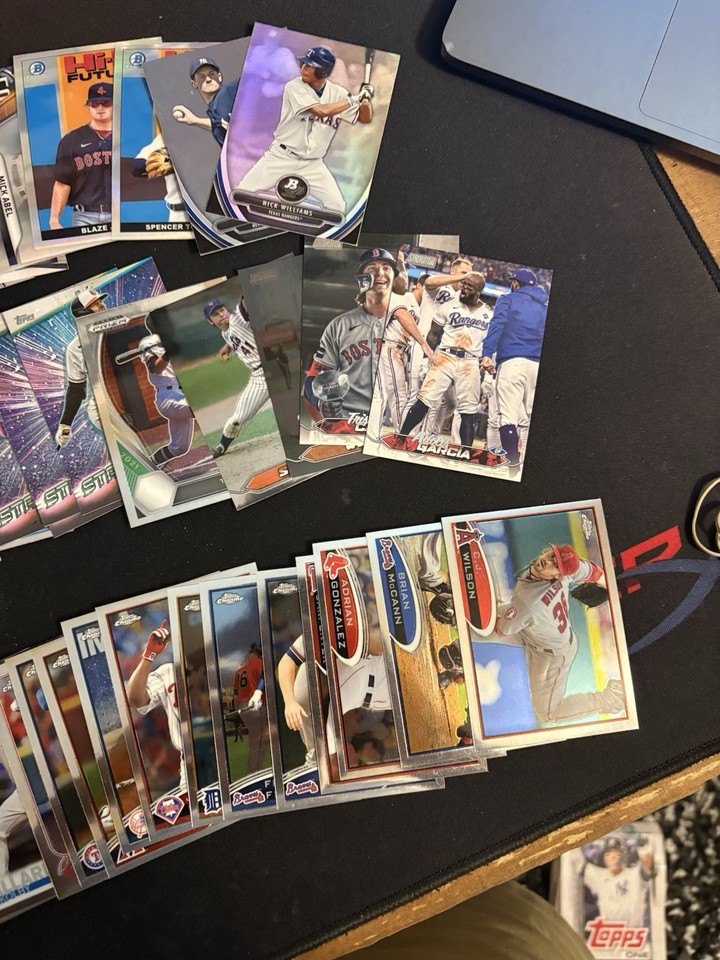 Topps Baseball Card Lot Of 120 Cards-Inserts,parallels,rookies,2022 ...