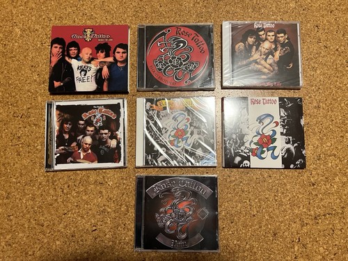 Rose Tattoo Cd Sammlung 7 CDs Inkl. Blood Brothers 3 Stk Neu+ OVP Rar ...