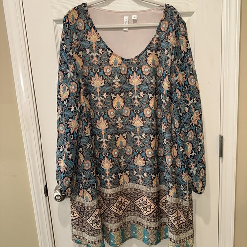 3X Beautiful Shift Dress By Tacera That Would Be Perfect For Easter | eBay