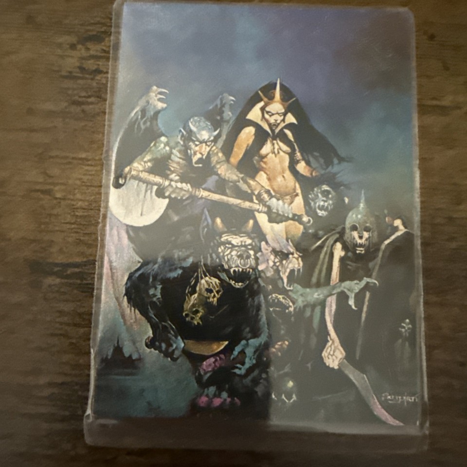 Sanjulian Promo Card Fantasy Art FPG 1994 & Keith Parkinson 1994 Art ...