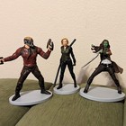 Bundle Disney Marvel Action Figures STAR LORD GAMORA BLACK WIDOW | eBay