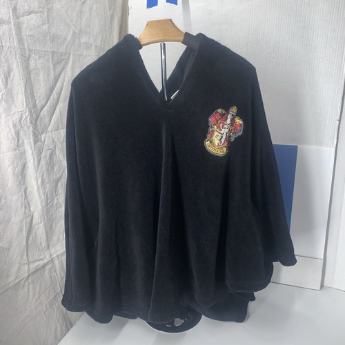 Harry Potter Hooded Gryffindor Cape Poncho OSFM | eBay