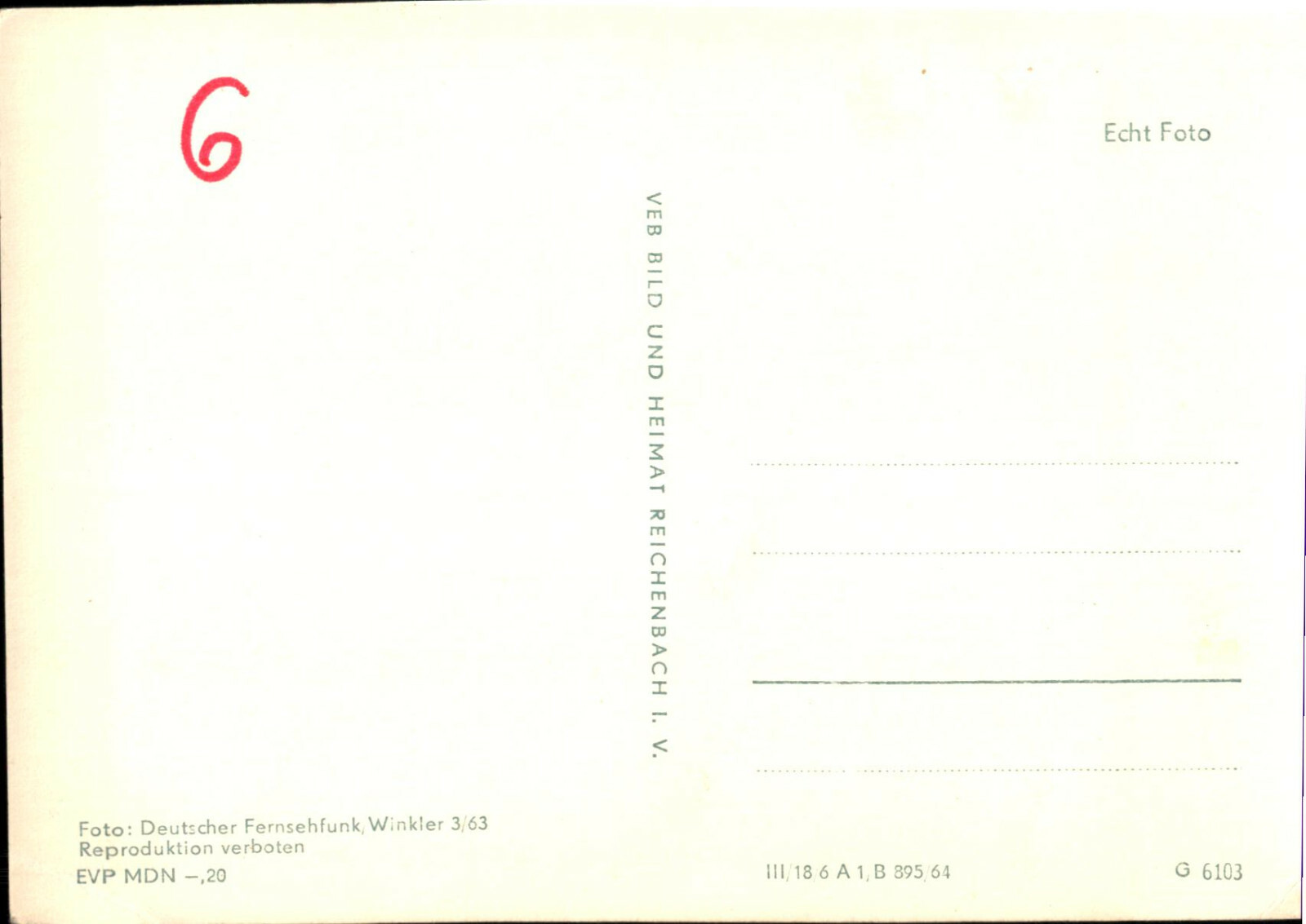 Fernsehen der DDR, Margot Ebert,,, zwischen Frühstück u. Gänsebraten ...