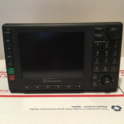 1998-2000 ML320 ML430 MERCEDES-BENZ OEM Radio Cassette Player LCD ...