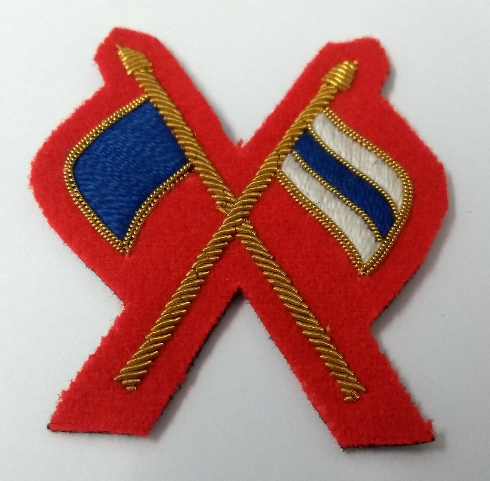 Genuine British Army Royal Corps of Signals Regiment Wire Braided Badge ...