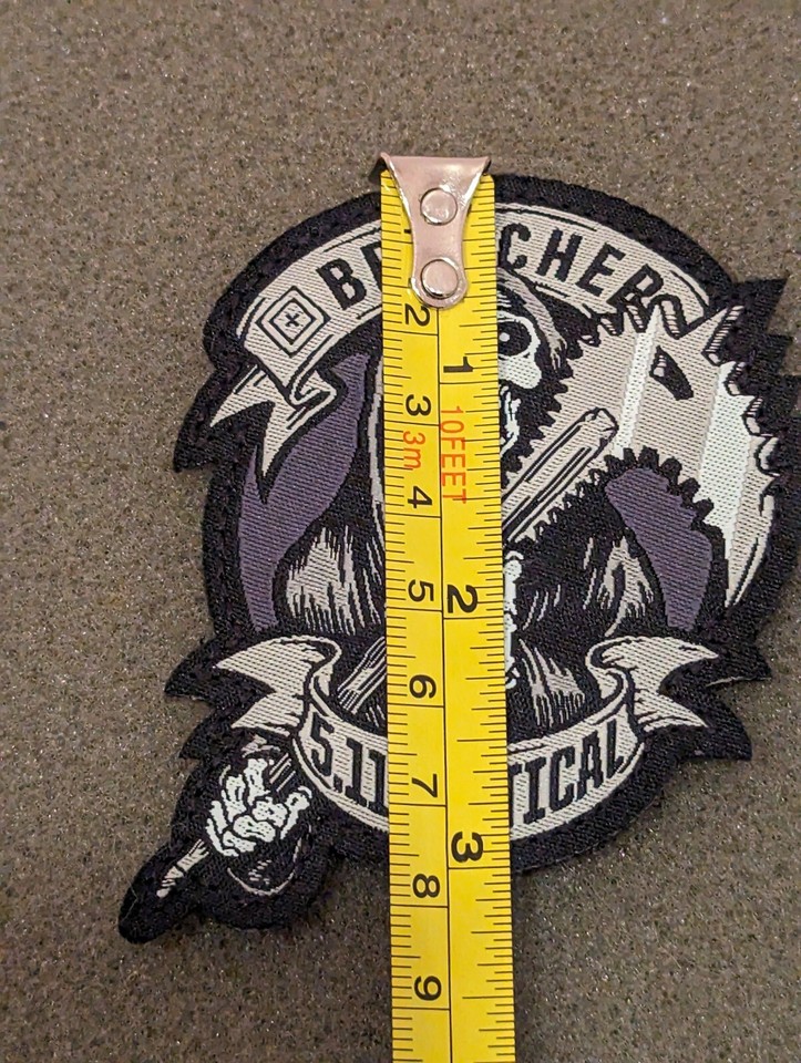 5.11 Tactical Patch Breacher Morale Patch Rare Gray/Black | eBay