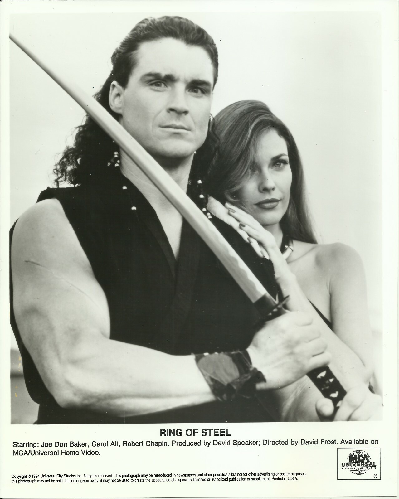 Ring Of Steel Jim Pirri Carol Alt Original 1994 Universal 8x10 Press ...