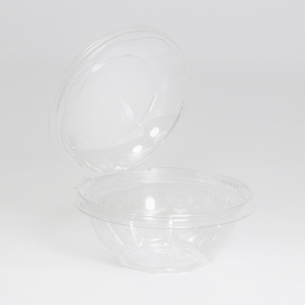 Safe-T-Fresh Polyethylene Tamper Resistant Round Food Container 24 oz ...