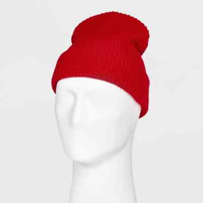 2 Goodfellow Beanie Warm Waffle Knit Hat Various Color Red/Blue/black ...
