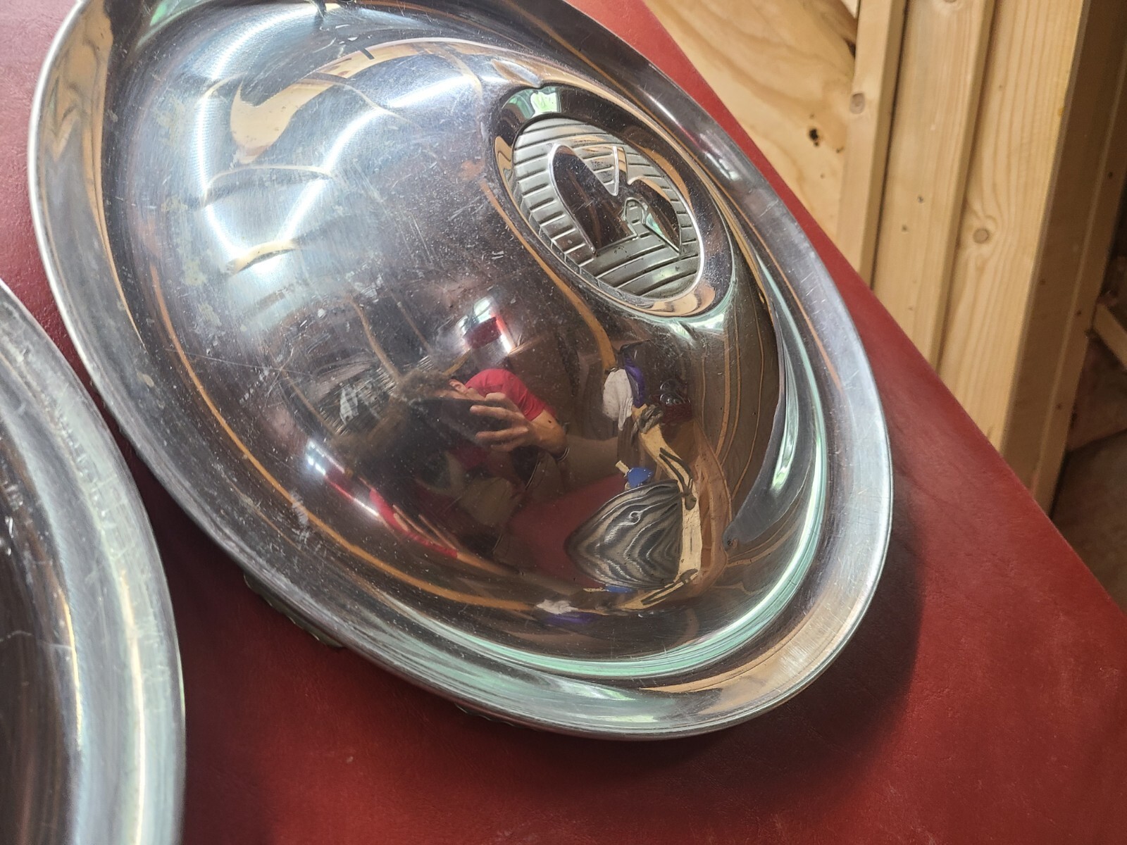 1951–1954 Kaiser Frazer Manhattan 15” Hubcap Henry J Center Cap Vintage ...