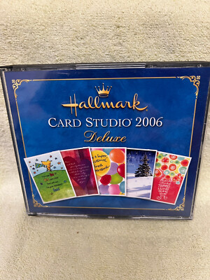 Hallmark Card Studio Deluxe 2006 Software - Windows 98/Me/2000/XP | eBay