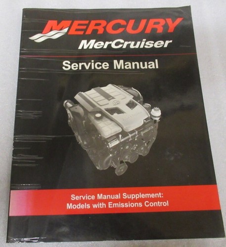 2008 Mercury Supplement with Emission Control Service Manual 90 ...