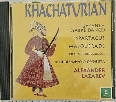Khachaturian: Gayaneh, Masquerade, Spartacus (Erato/BMG D 103219) Music ...