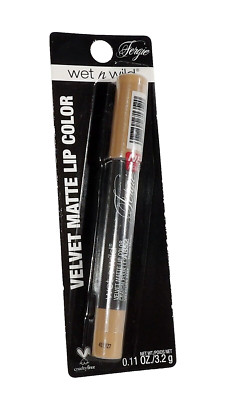 Wet n Wild Fergie Velvet Matte Lip Color Centerstage Collection Nude ...