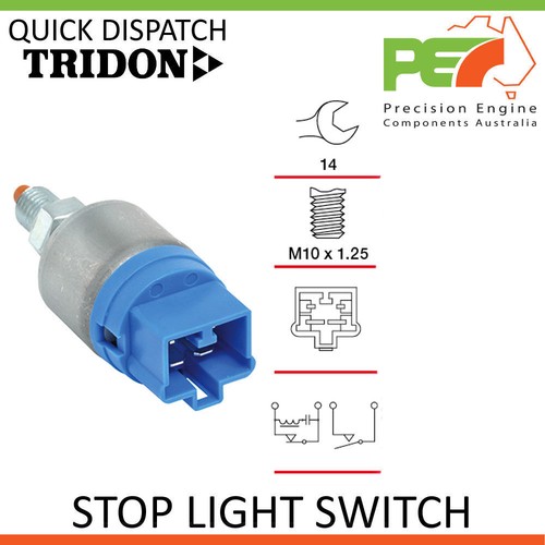 TRIDON Stop Brake Light Switch For Toyota Landcruiser Prado Diesel ...