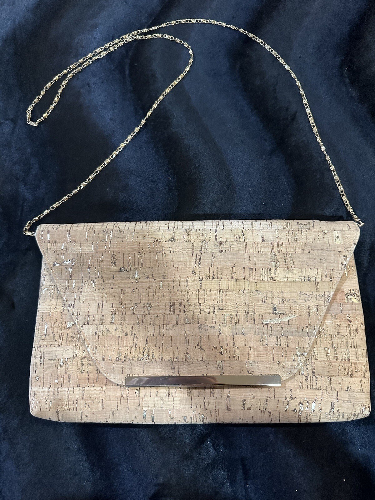 Cork Evening Purse Handbag, Lightweight Envelope Formal Dress Purse ...