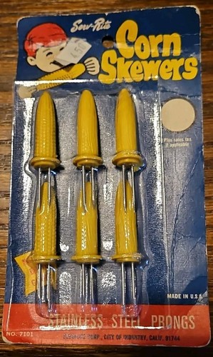 SERV-RITE Corn Skewers #7101 6 Vintage New In Package USA | eBay