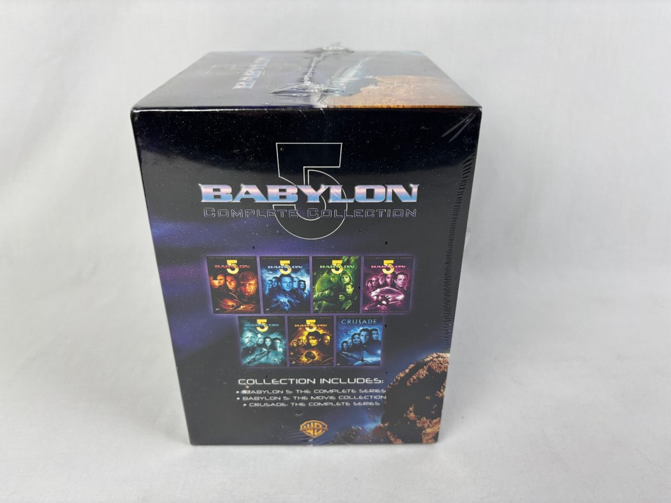 NEW Babylon 5 Complete Collection DVD Box Set + Crusade + Movie ...