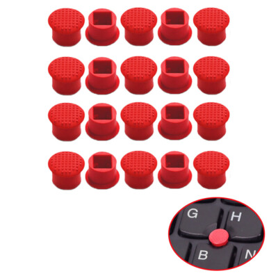 20pcs Rubber Mouse Pointer Trackpoint Red Cap For IBM Thinkpad Laptop ...