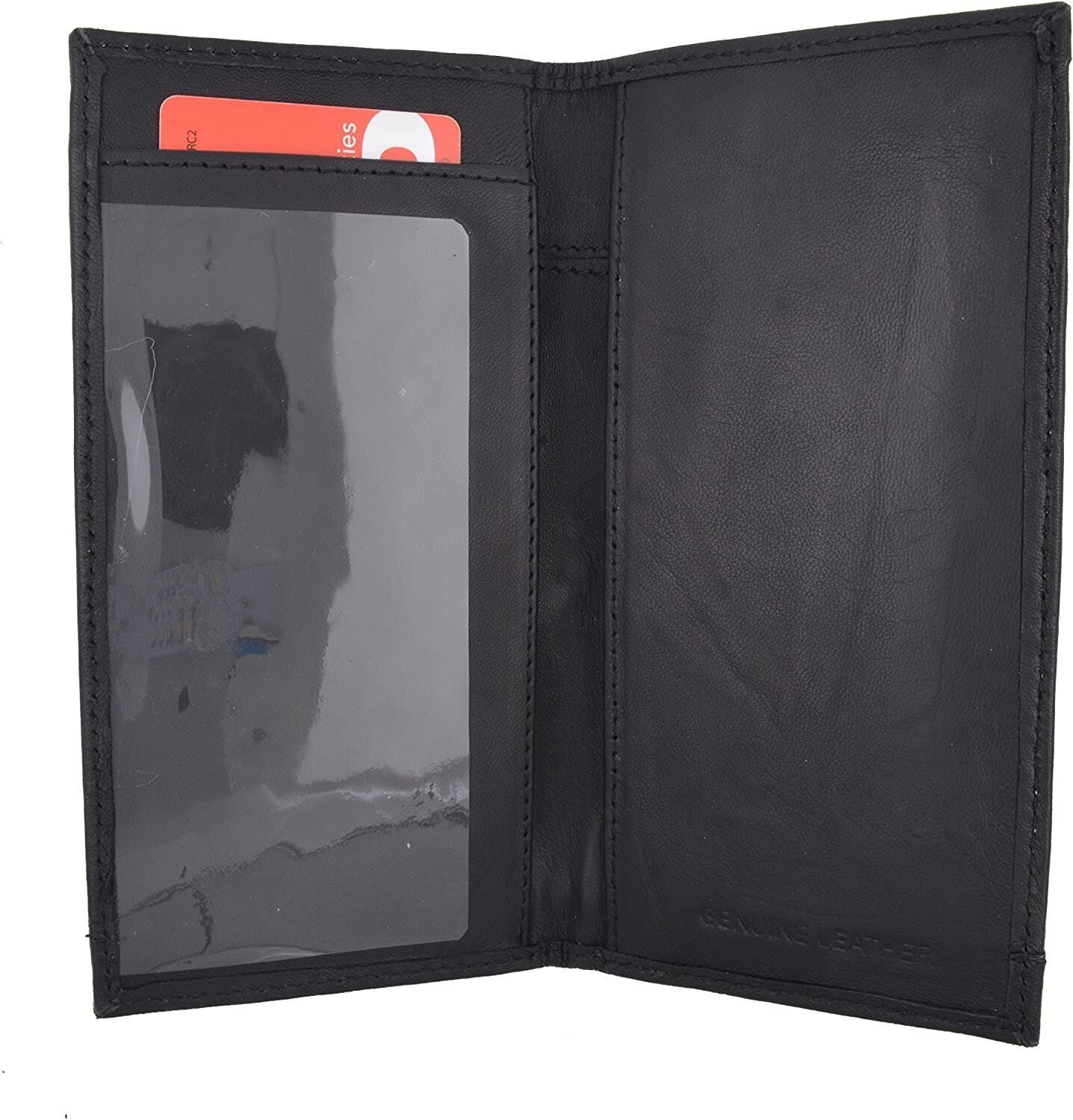 Marshal Leather Checkbook Cover Case #156 (Croco Black) | eBay