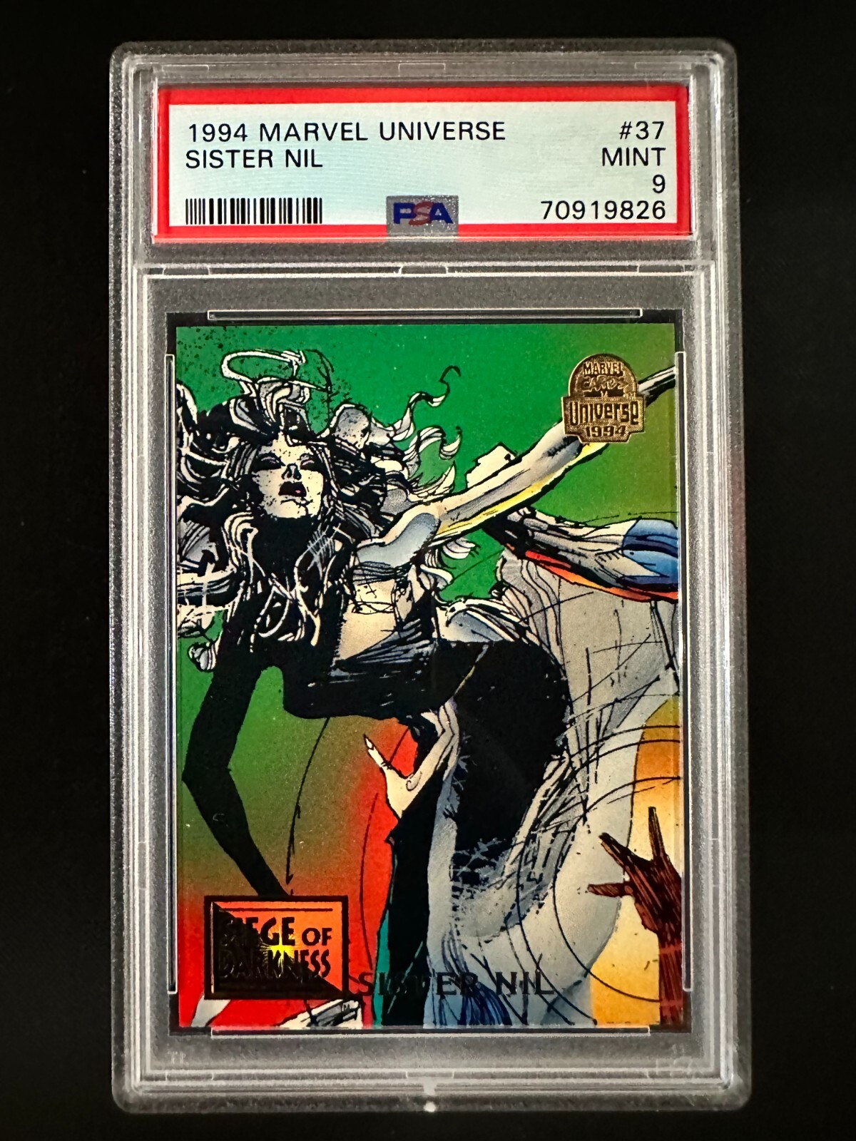 1994 Marvel Universe #37 - Sister Nil - PSA 9 | eBay